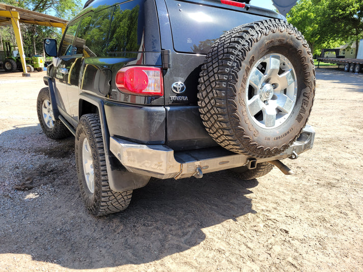 FJ Cruiser High Clearance Rear Bumper Kit – Iconic Fabrication Offroad