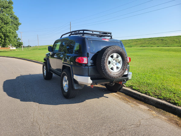 FJ Cruiser High Clearance Rear Bumper Kit – Iconic Fabrication Offroad