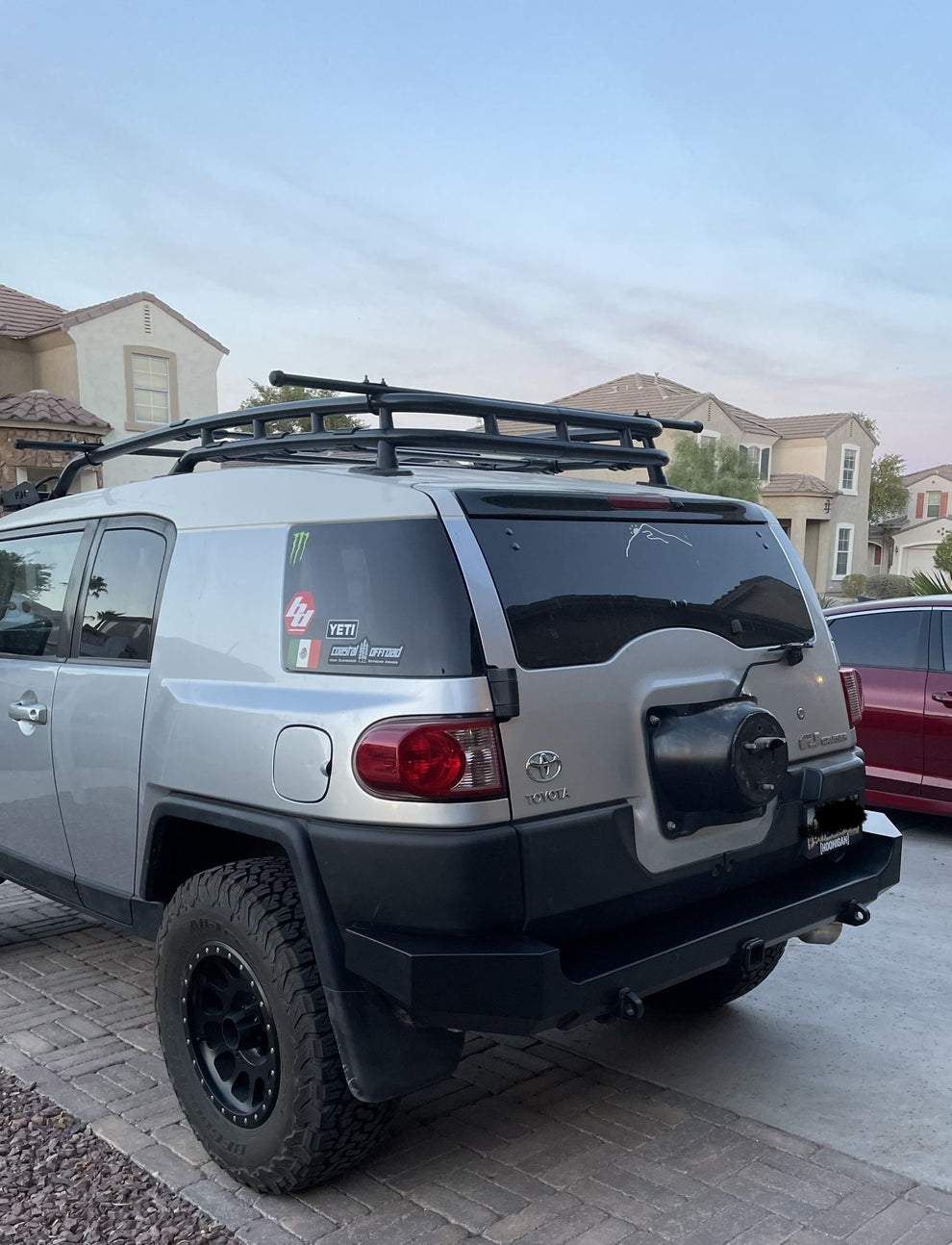 FJ Cruiser High Clearance Rear Bumper Kit – Iconic Fabrication Offroad