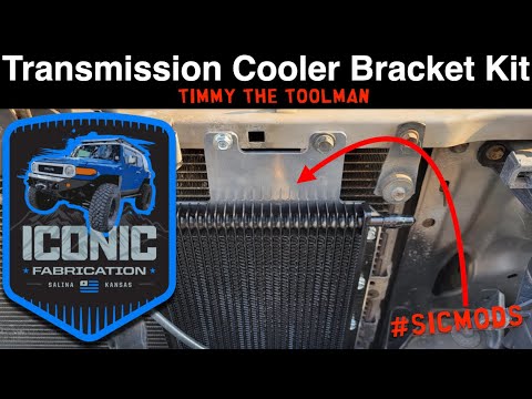 1996-2002 4runner Transmission Cooler Bracket Kit – Iconic Fabrication ...